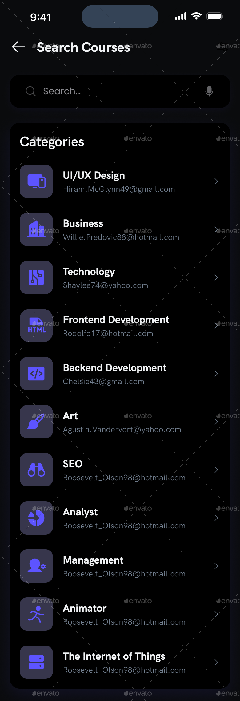EduSmart E-learning UI Kit, Web Elements | GraphicRiver